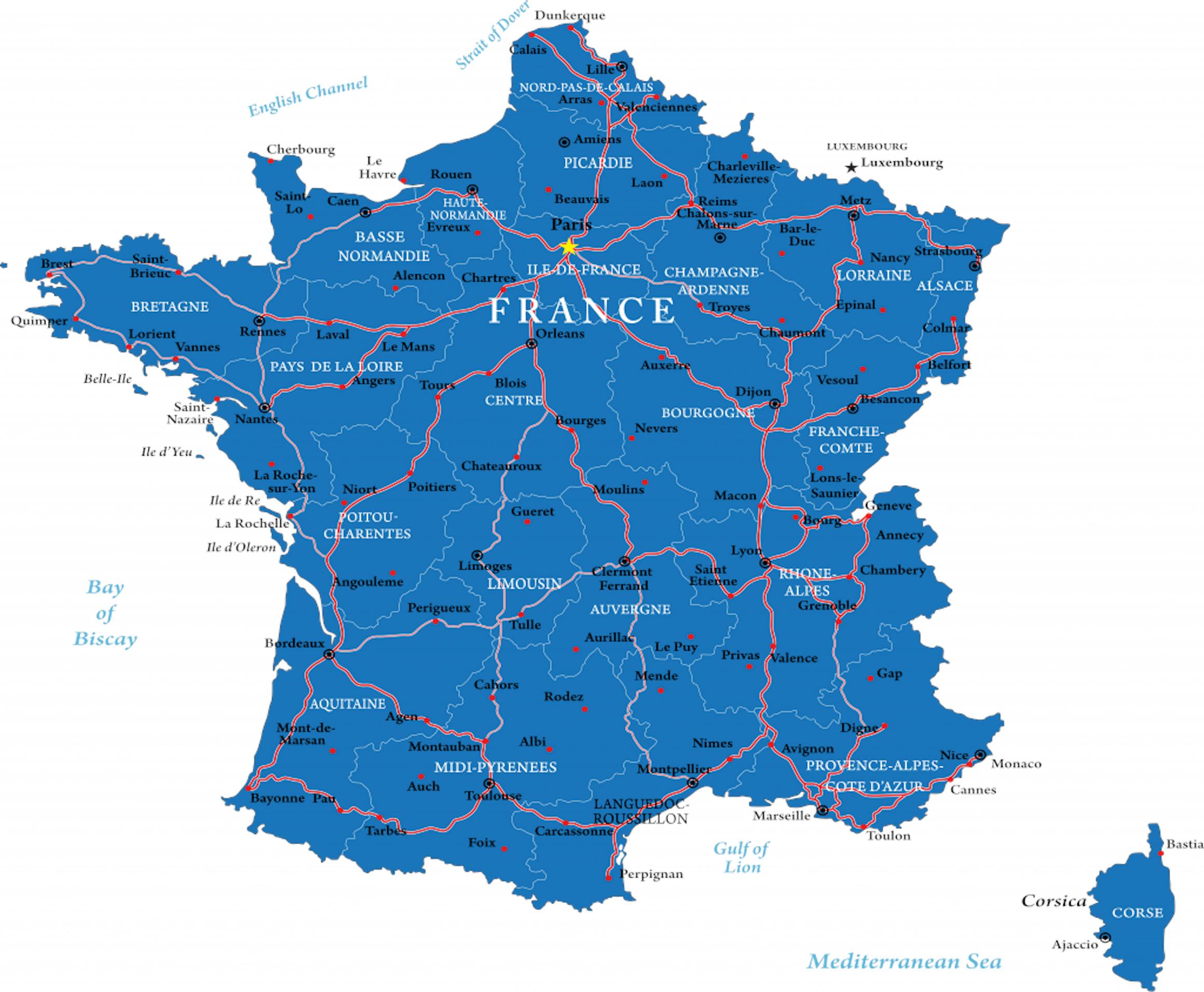 Die Reise nach Frankreich mit dem Auto | Lesen Sie alles, was Sie dazu ...